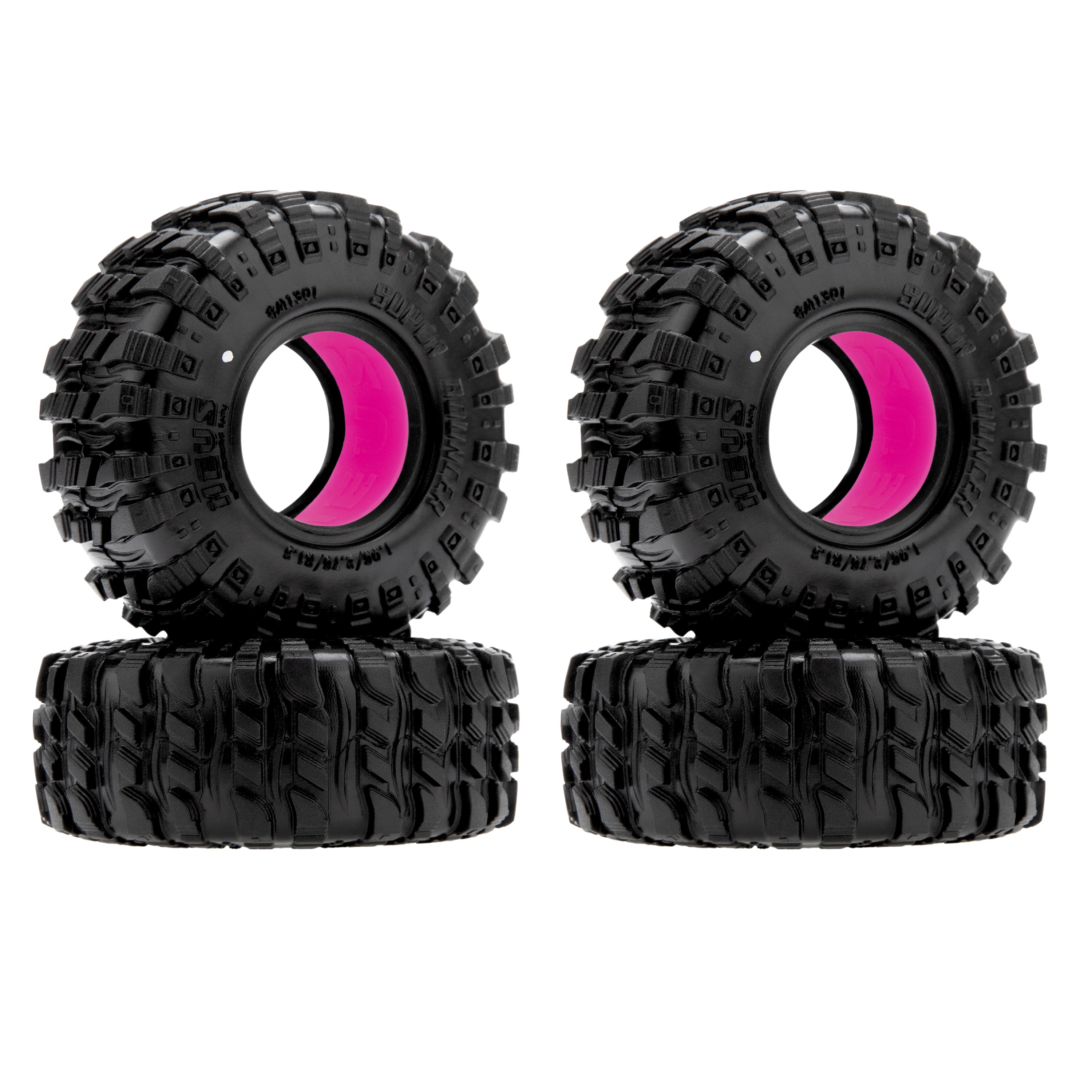 MEUS Racing MS6 Super Bouncer Tires & Super Soft Silicone Rubber Inser