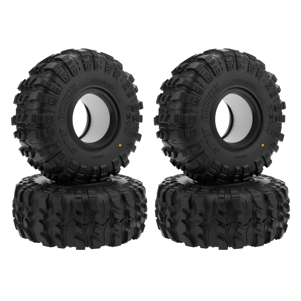MEUS Racing 1.9 Inch MS6 Super Soft & Sticky Rubber Tires for 1/10 SCX