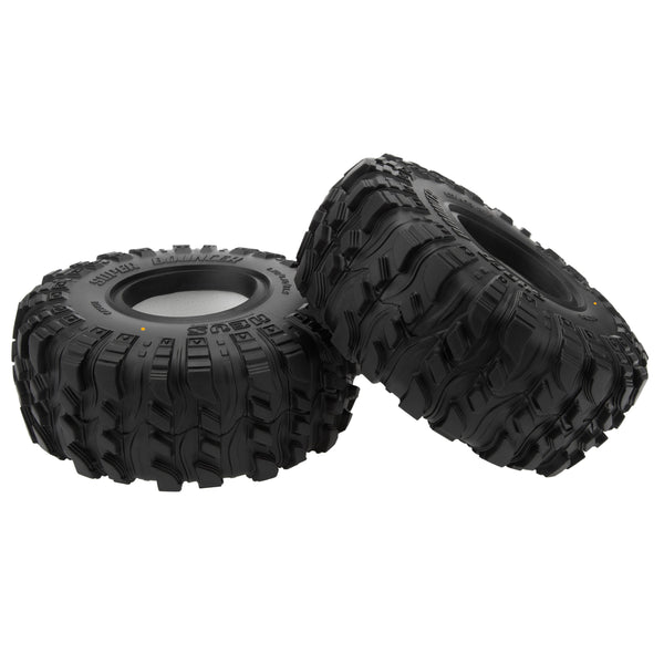 MEUS Racing 1.9 Inch MS6 Super Soft & Sticky Rubber Tires for 1/10 SCX