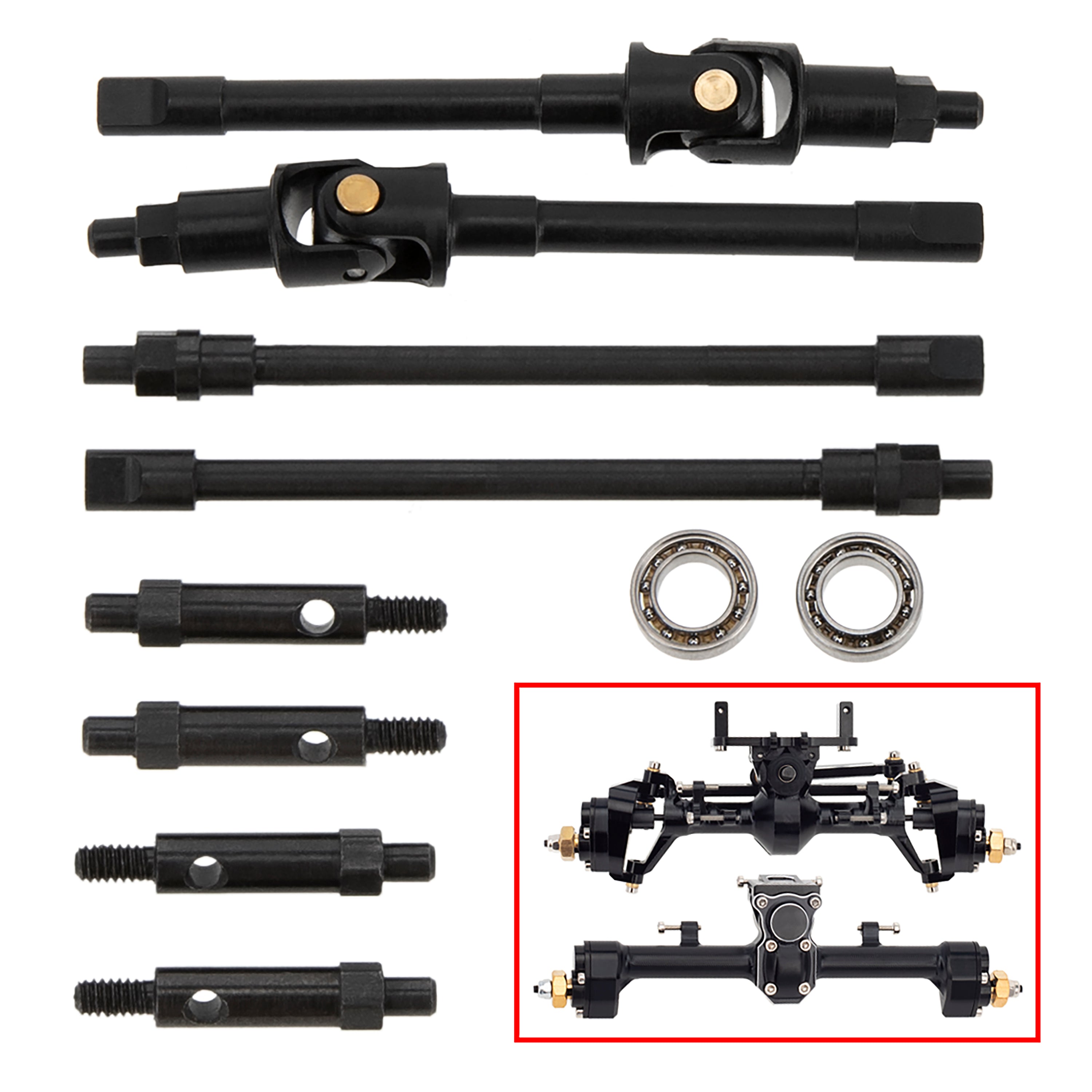 MEUS Racing Universal Joint Drive Shaft 42MM Cross Knot CVD Drive Kit
