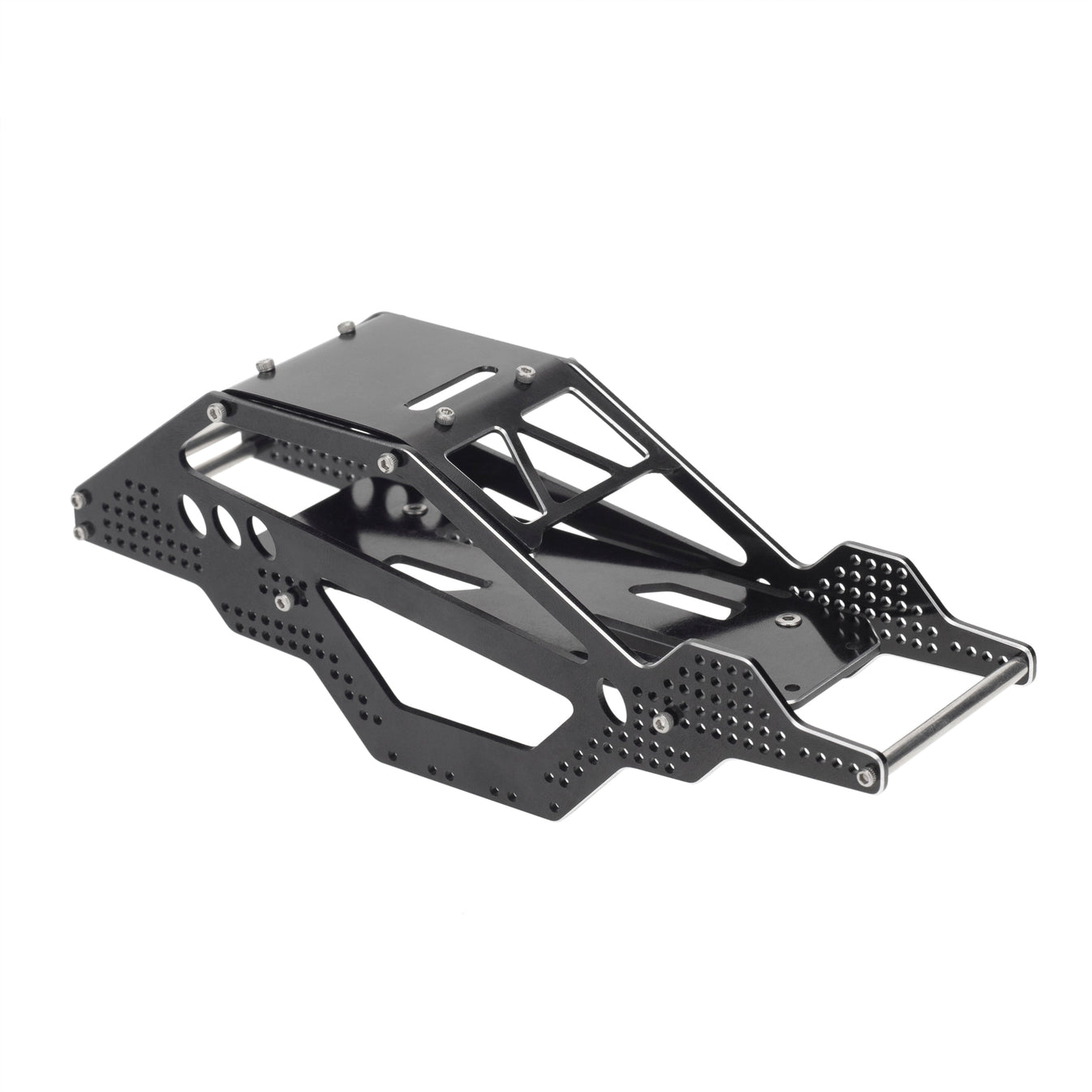 MEUS Racing Black Aluminum RC Car Roll Cage Body Shell Chassis Kit For