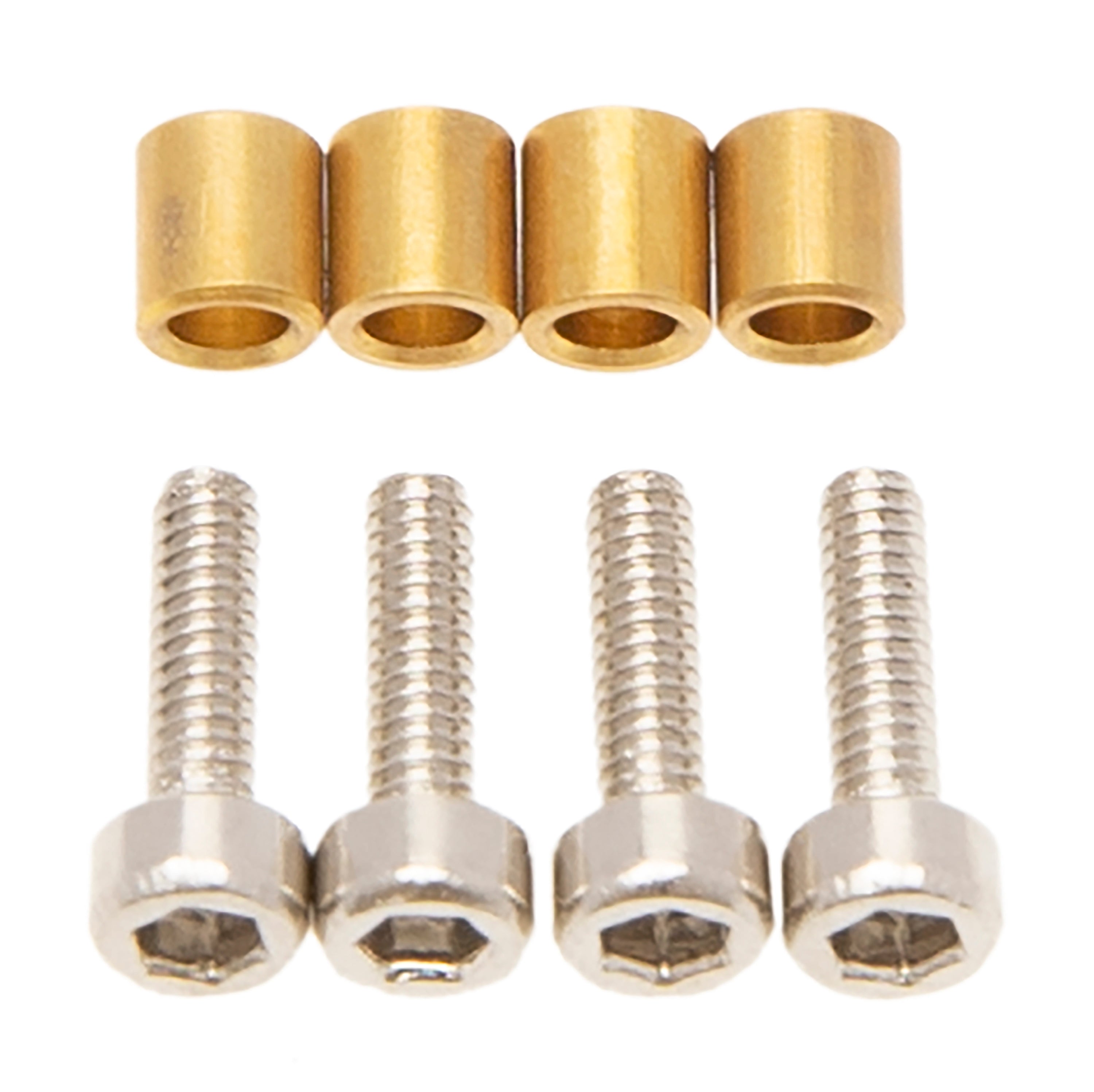 MEUS Racing C-Hub Screws & Brass Bushings for SCX24 Isokinetic Front A