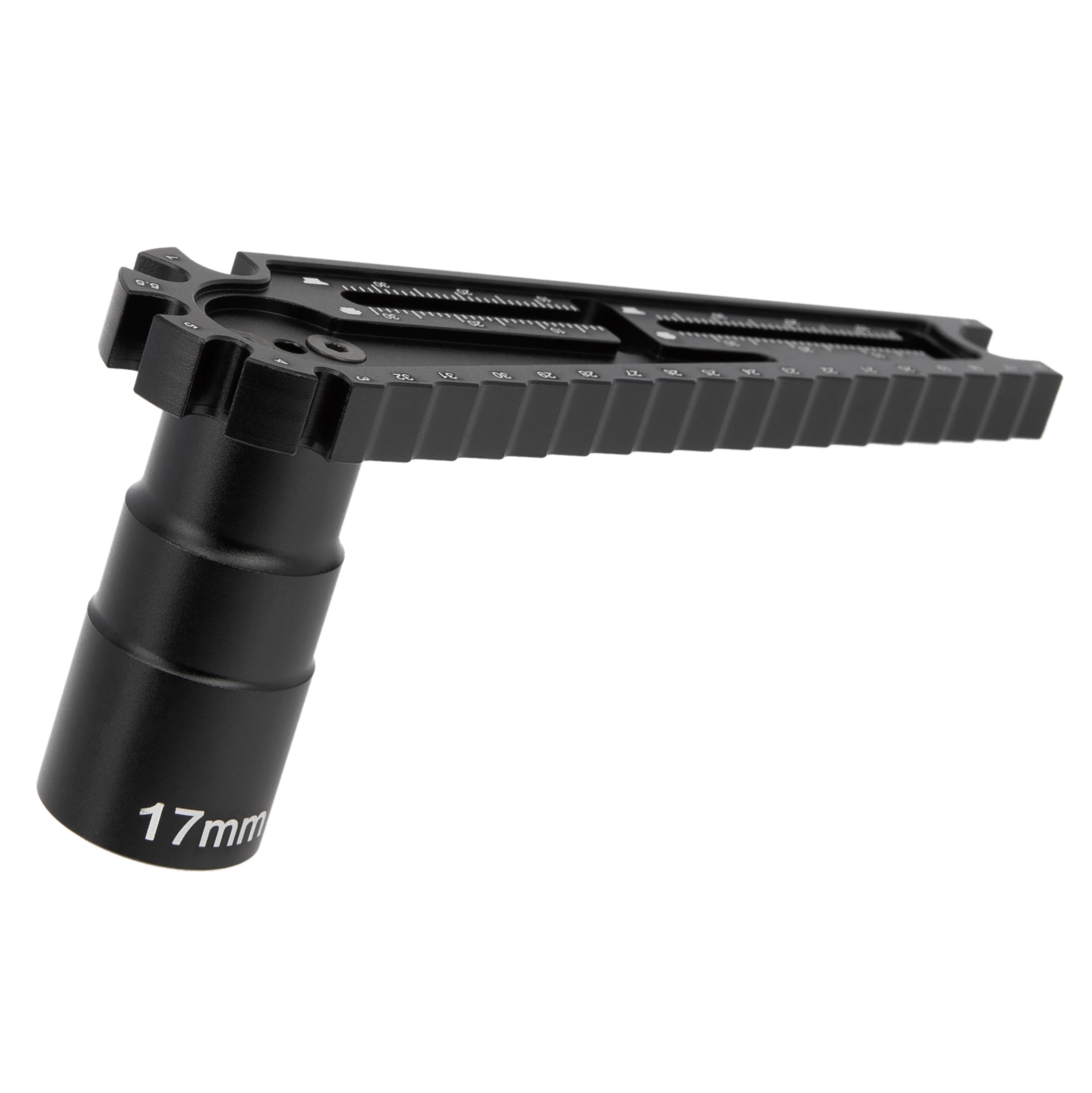 MEUS Racing Ride Height Gauge 16-32mm Chassis Height Adjustment Ruler