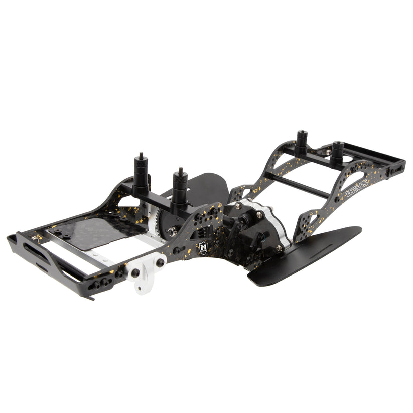 MEUS Racing RC LCG Carbon Fiber Chassis Frame DIY Kit Gearbox Kit OD21