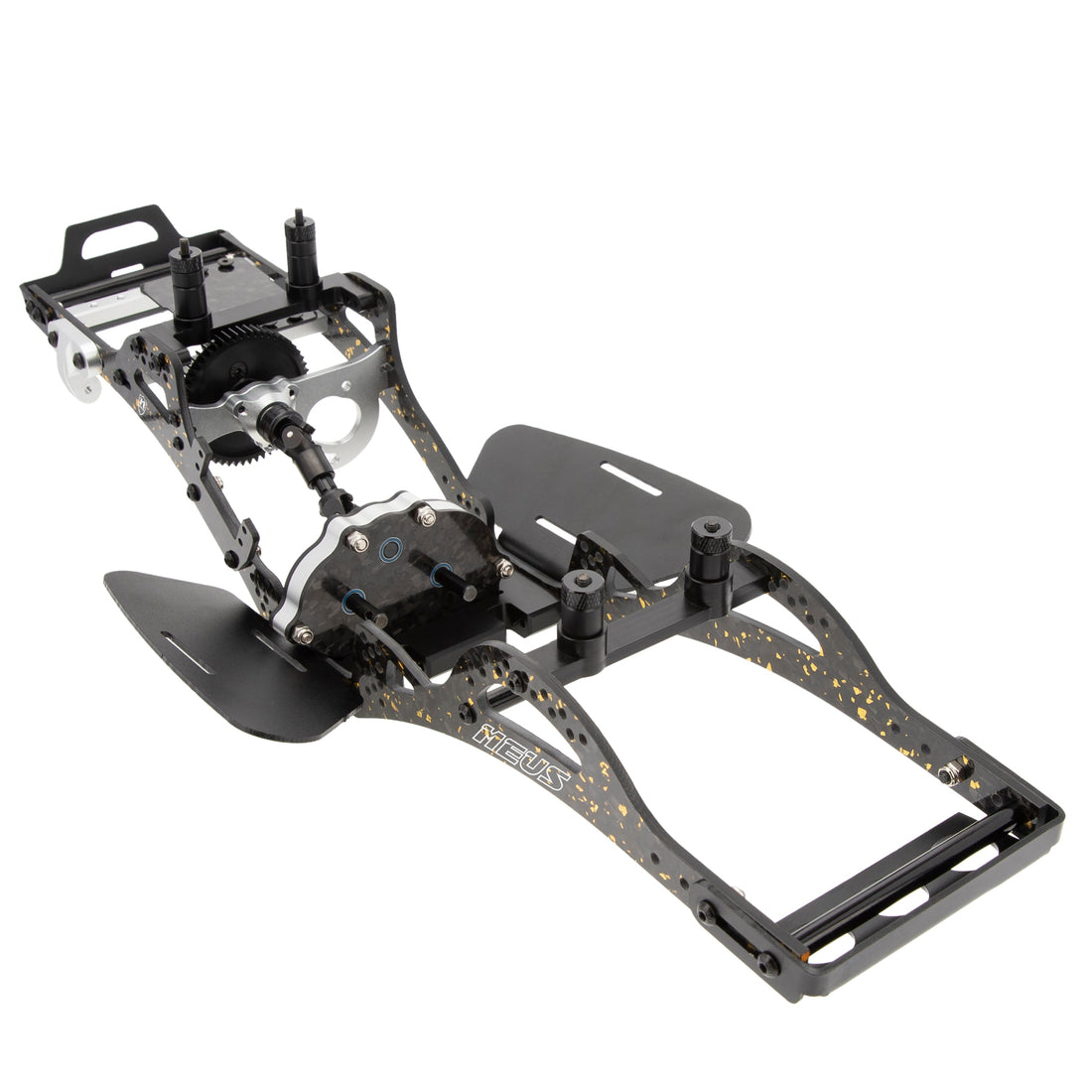 MEUS Racing RC LCG Carbon Fiber Chassis Frame DIY Kit Gearbox Kit OD21