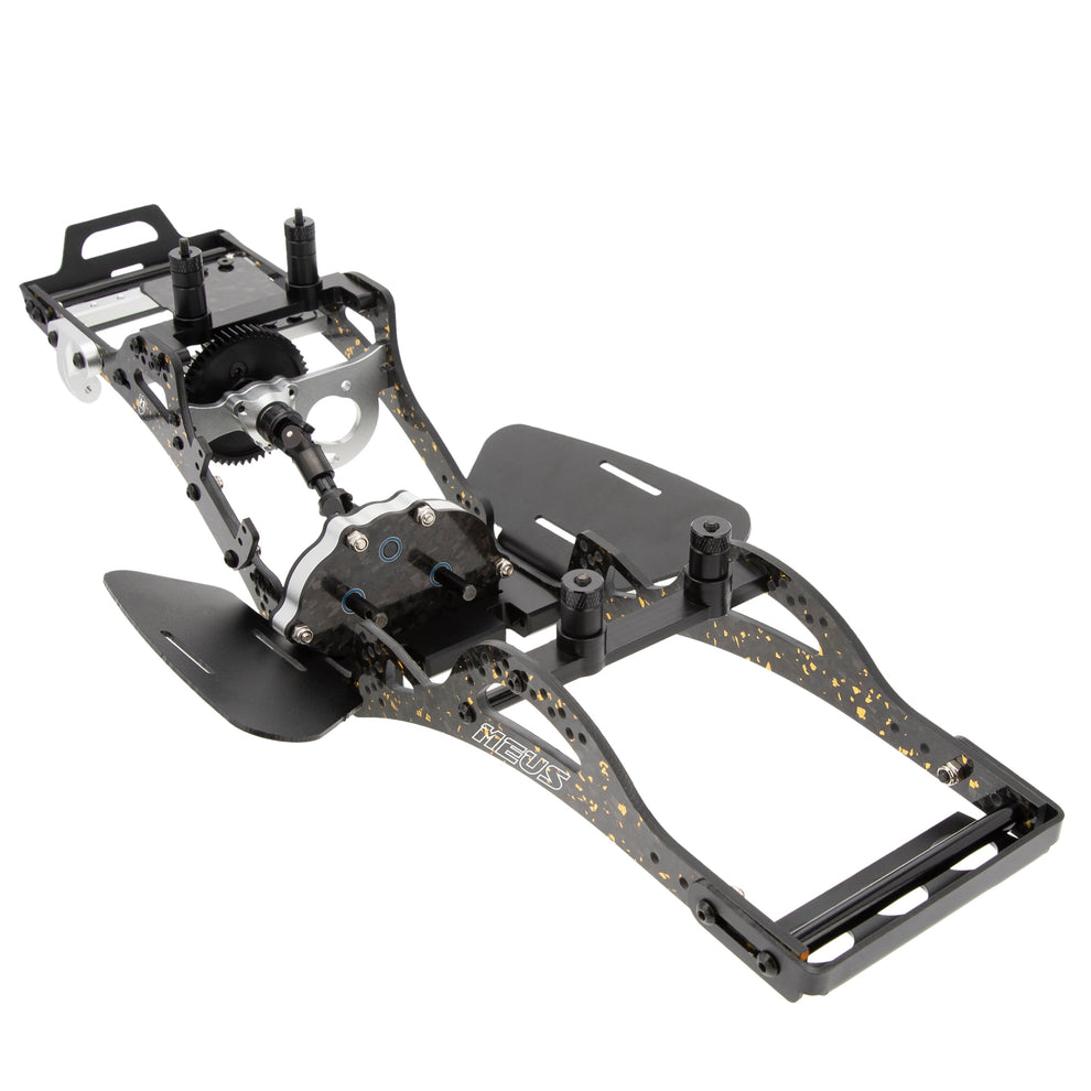 MEUS Racing RC LCG Carbon Fiber Chassis Frame DIY Kit Gearbox Kit OD21