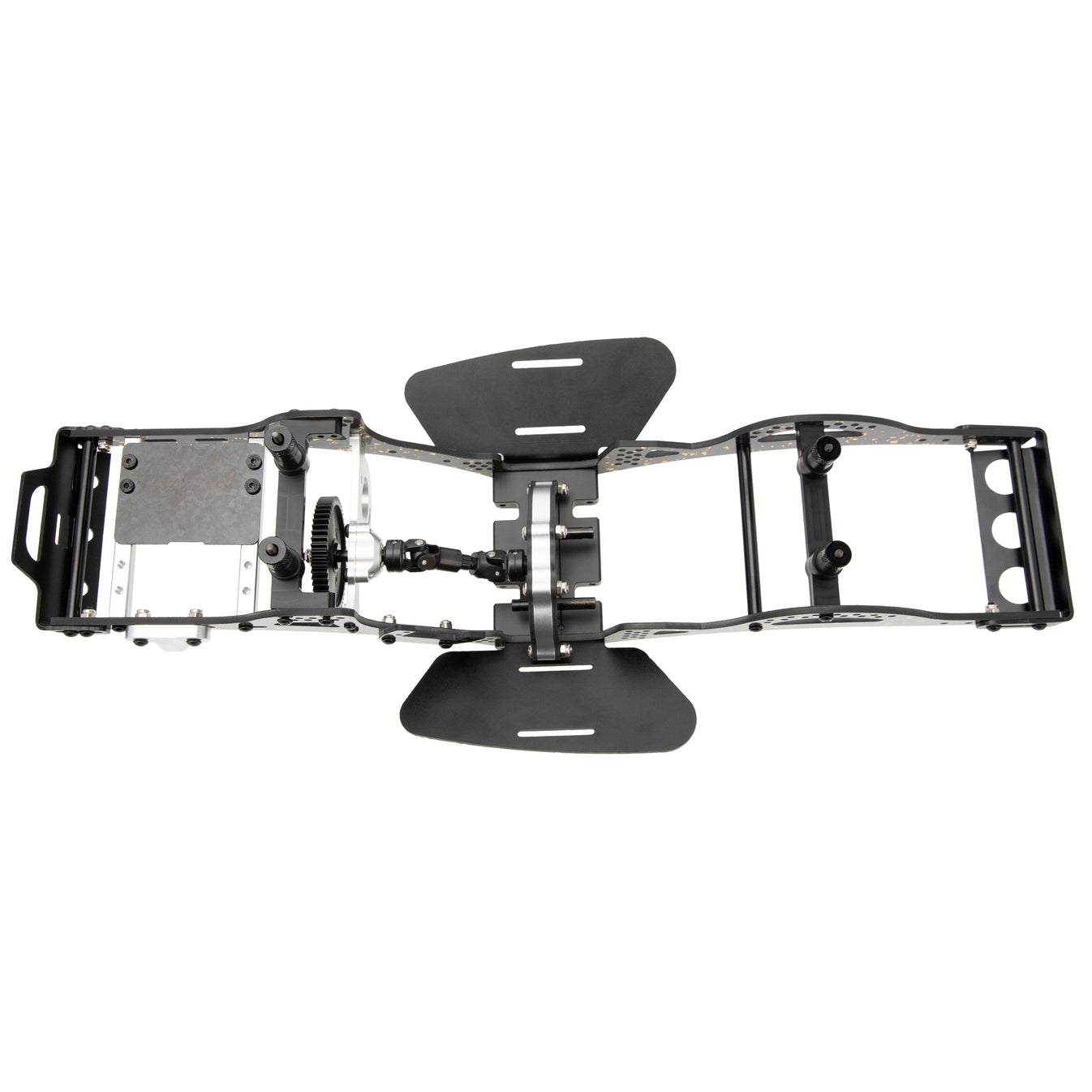 MEUS Racing RC LCG Carbon Fiber Chassis Frame DIY Kit Gearbox Kit OD21