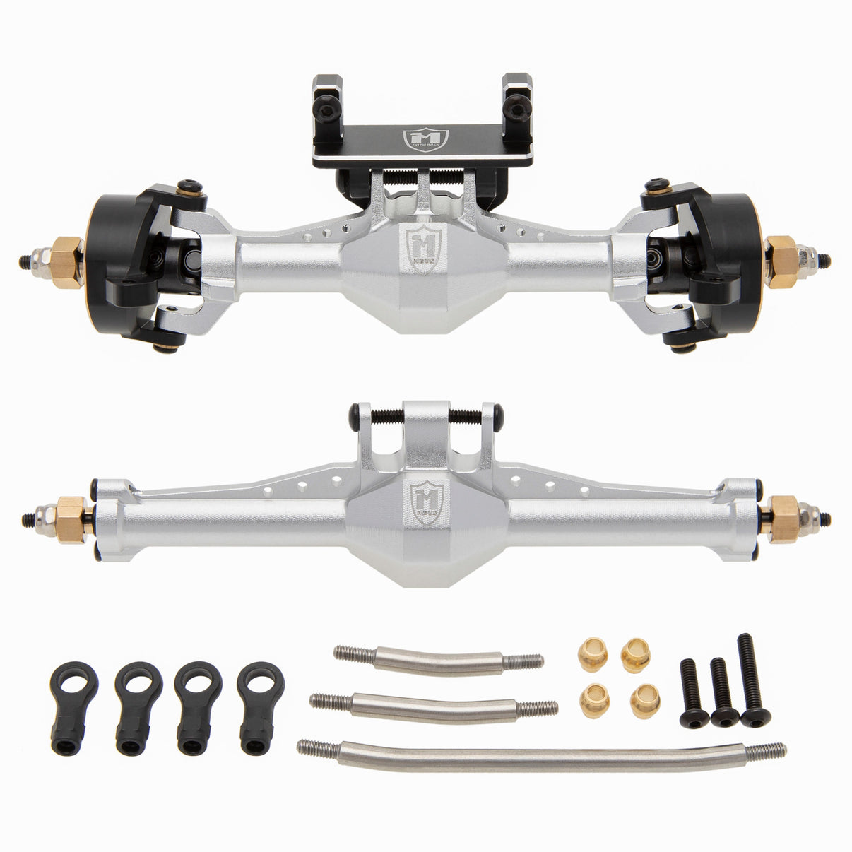 MEUS Racing TRX4M Metal Isokinetic Front and Rear Axles for 1/18 TRX4M