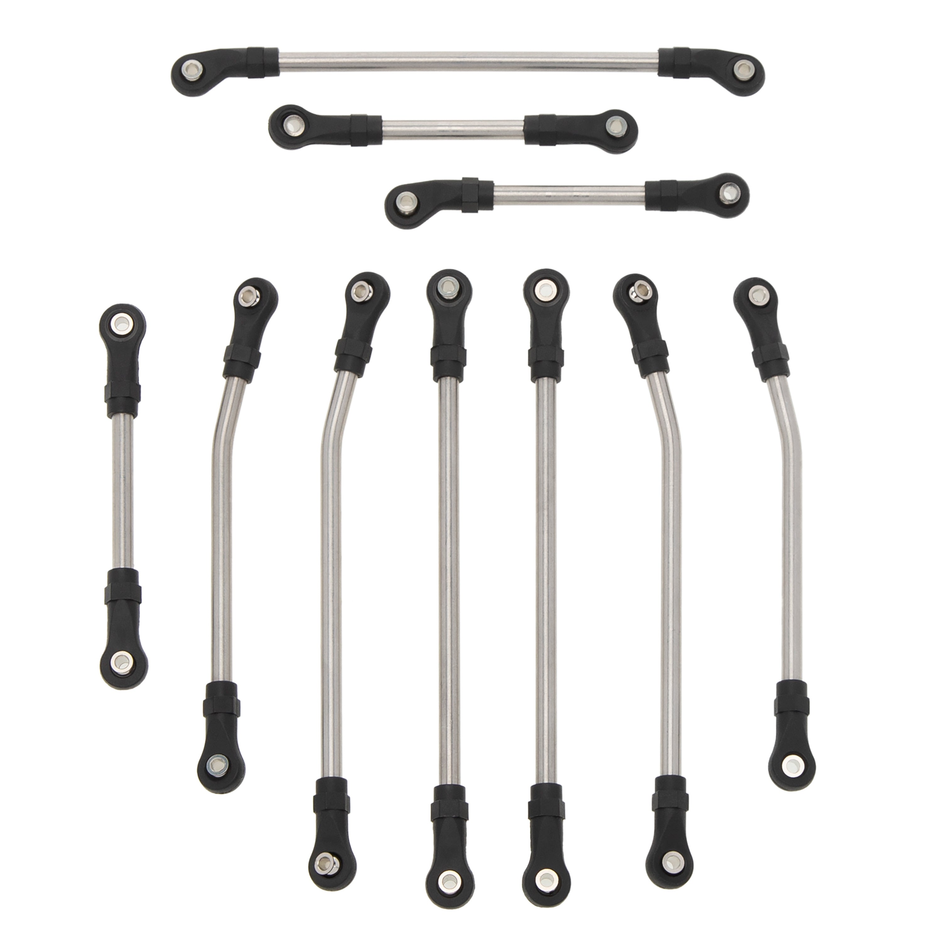 MEUS Racing TRX-4 Stainless Steel Links 324 Wheelbase Chassis Links Se