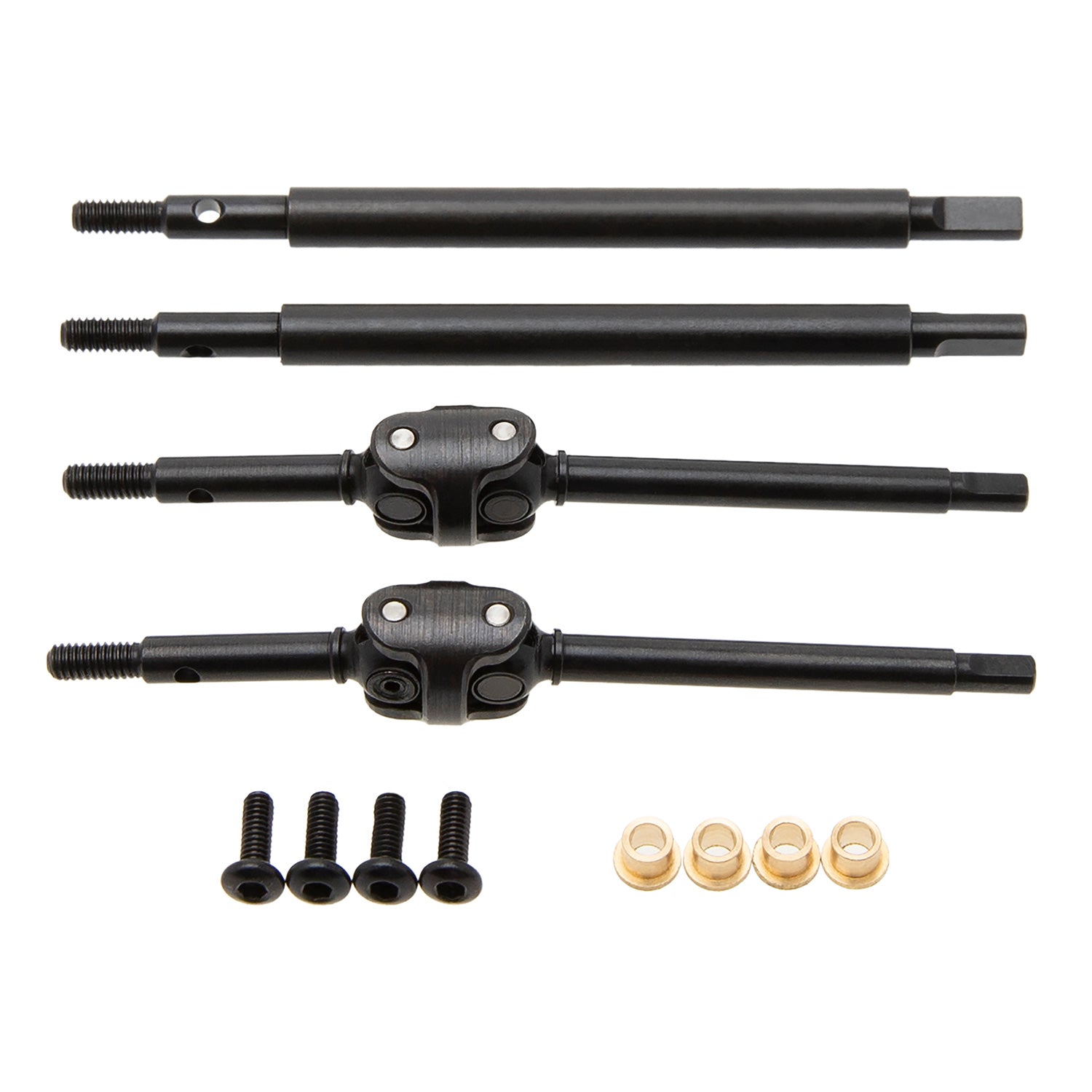 MEUS Racing Isokinetic 3-Section CVD Front and Rear Axles shafts ...
