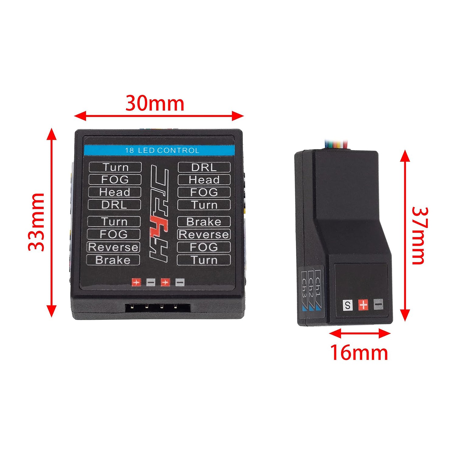 MEUS Racing Simulation Climbing Car Control Lights Model Car 14 Lights